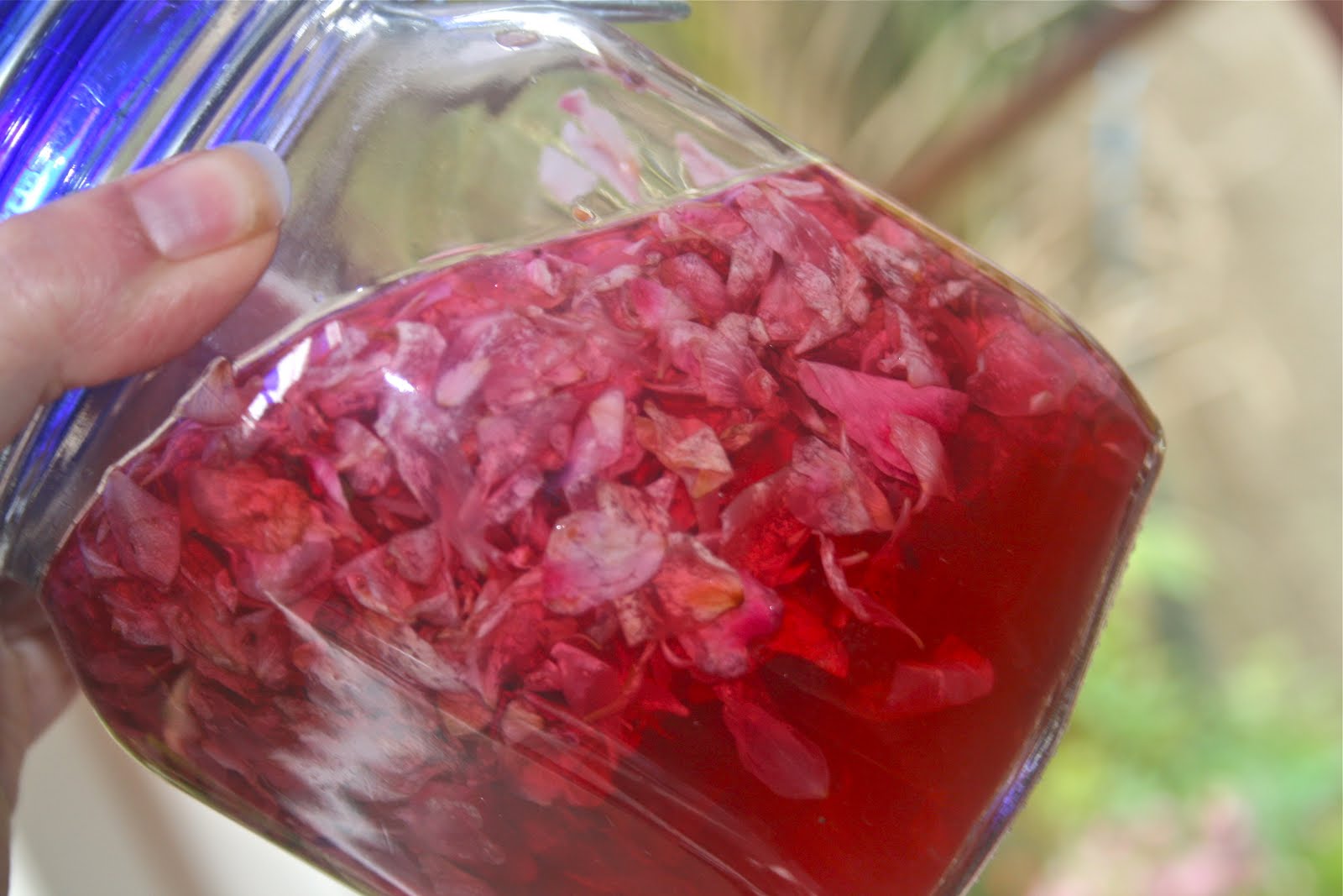 How to Make a Rose Liqueur