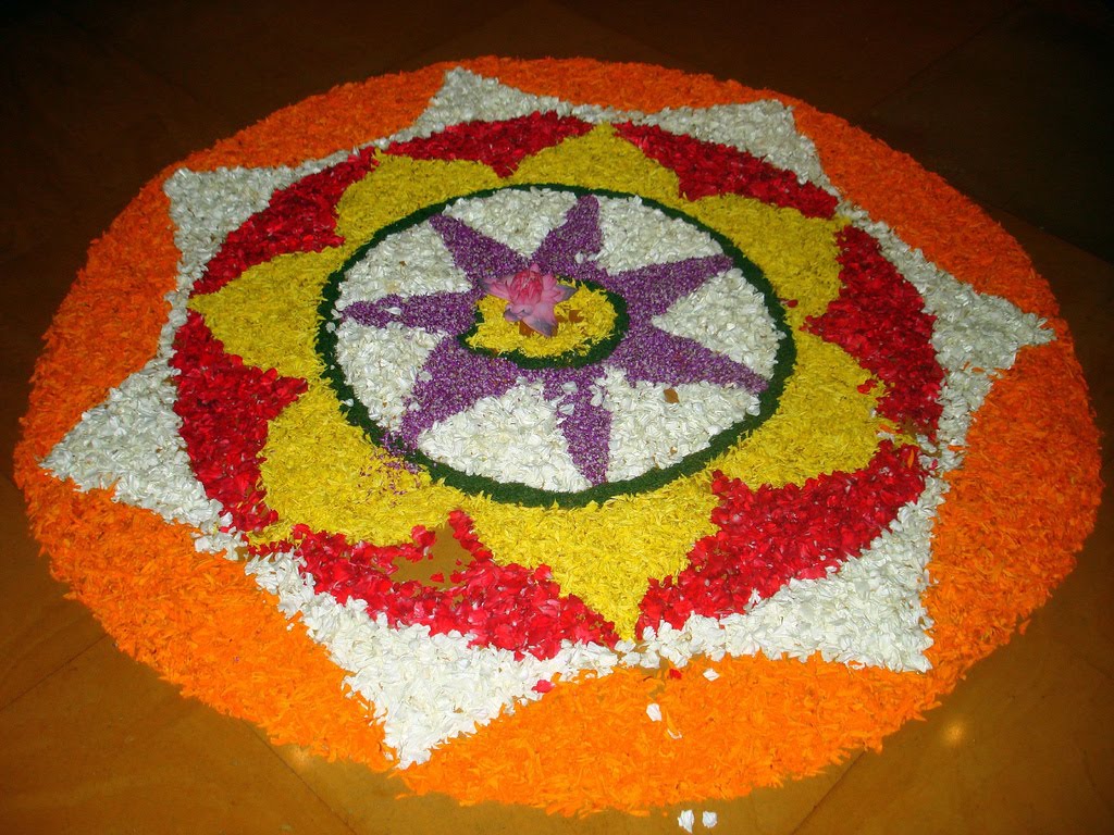 Onam Pookalam Designs Photos and Ideas 2012: Onam Festival,Onam ...