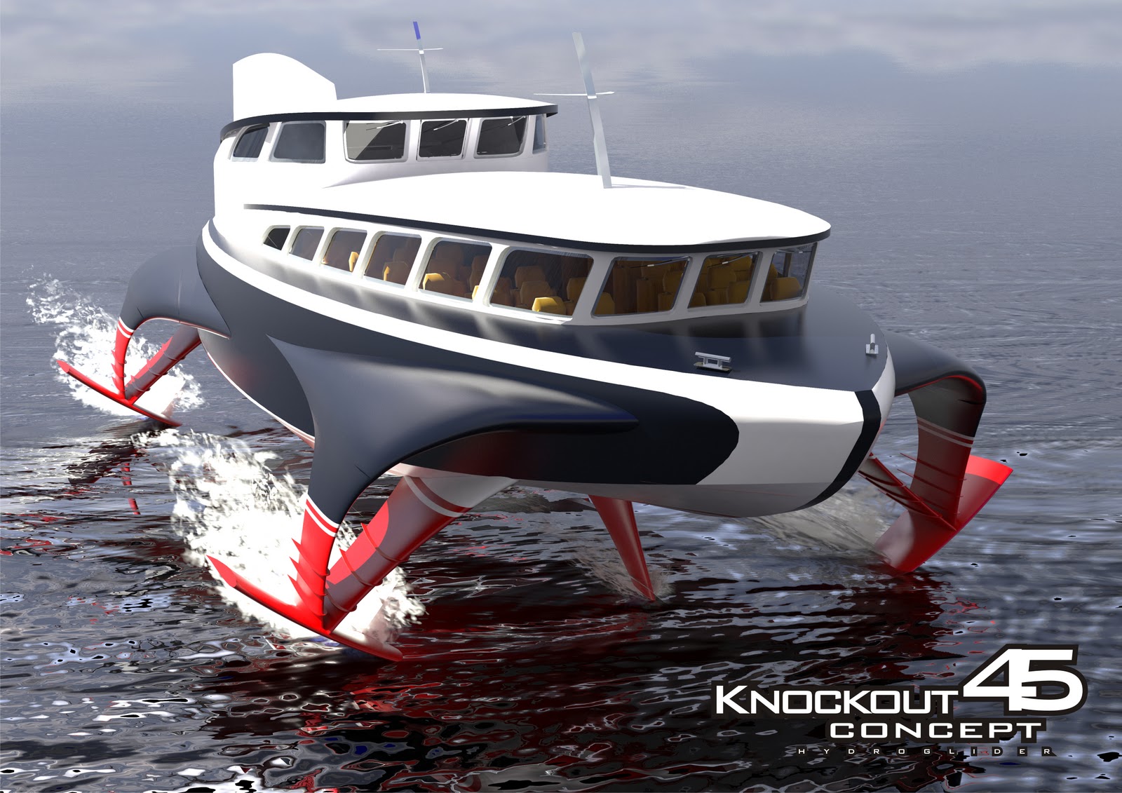 Knockout 45 hydroglider czyli wodolot inny niż wszystkie: Geneza - Skot ...