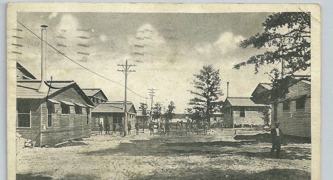 Heirlooms Reunited: 1917 postcard showing Fort Devens, Massachusetts ...