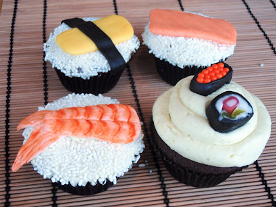 Cupcake Appreciation: Sushi Cupcakes