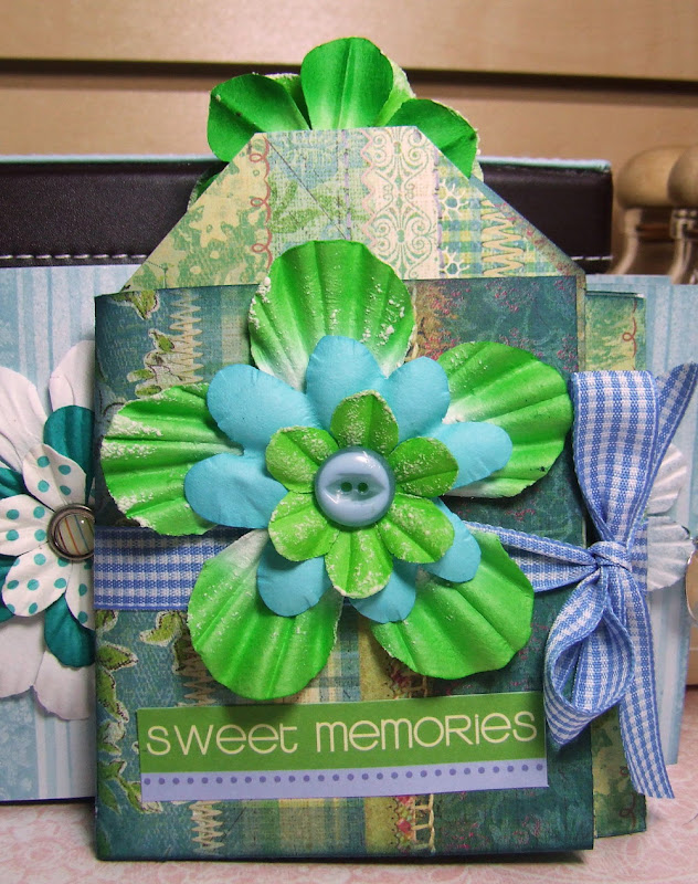Card Inspired by Maria: 4x4 Mini Tri-fold Album