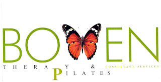 Bowen Therapy and Pilates Consultant Services
