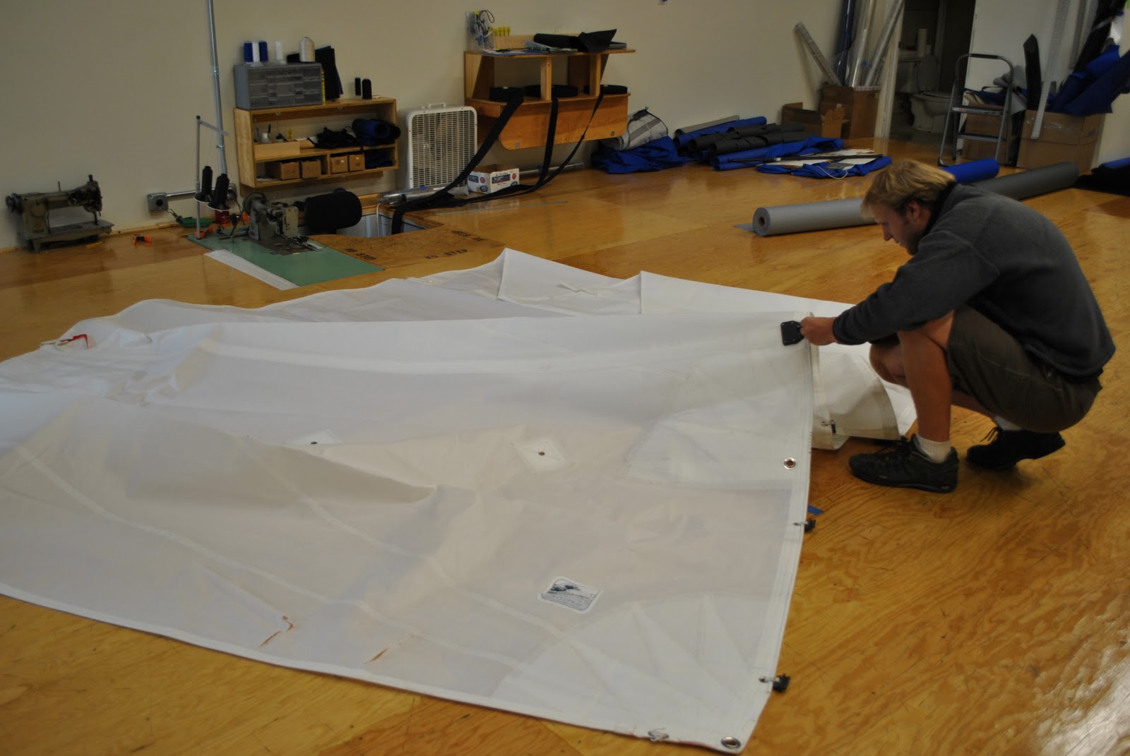 Sailing Training Wheels: Sail Repair