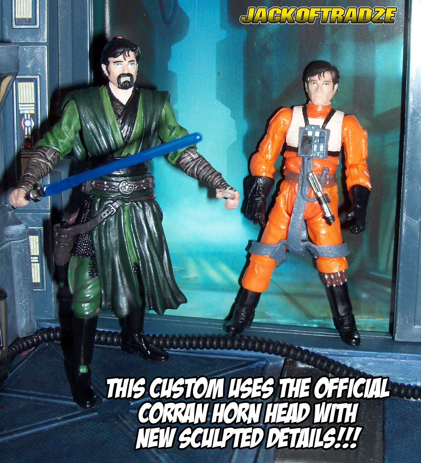 JACKOFTRADZE Custom Star Wars Action Figures: New Custom - NJO Jedi ...