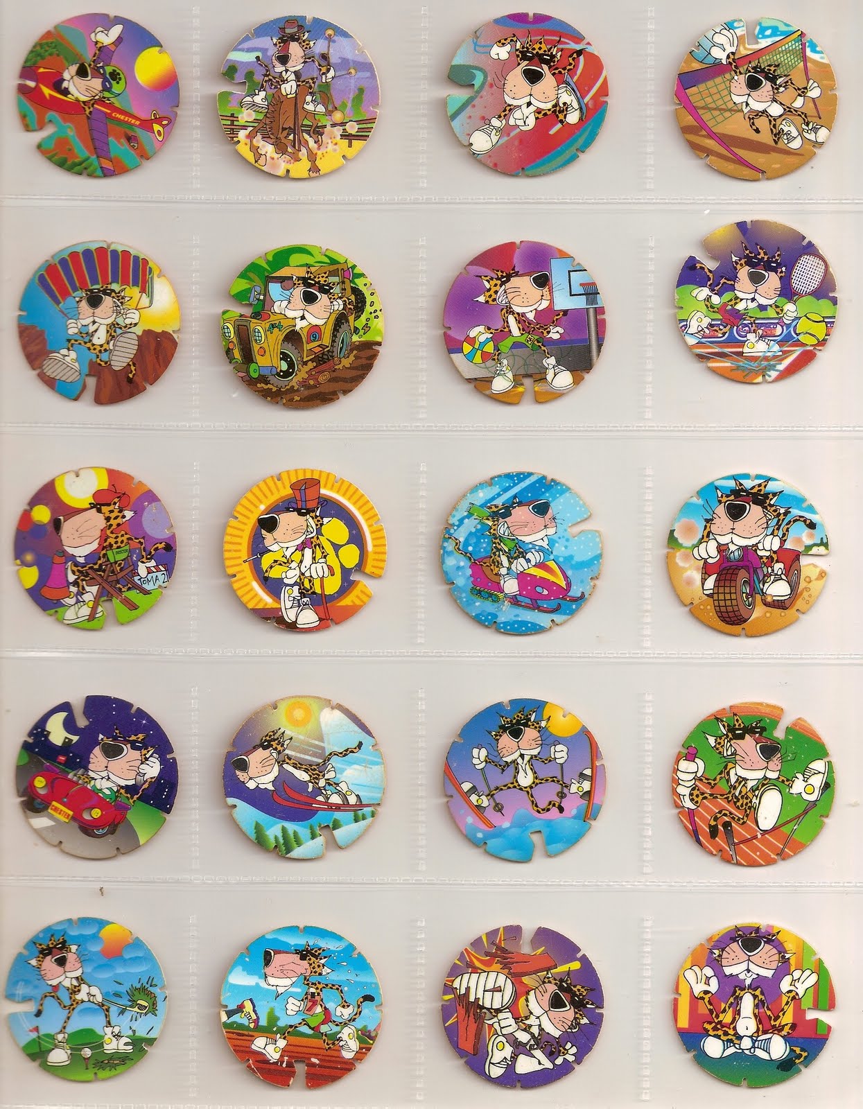 Tazos e Cards: Chester Cheetos