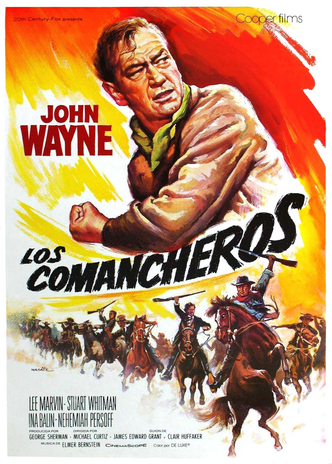 home cine dvd: LOS COMANCHEROS