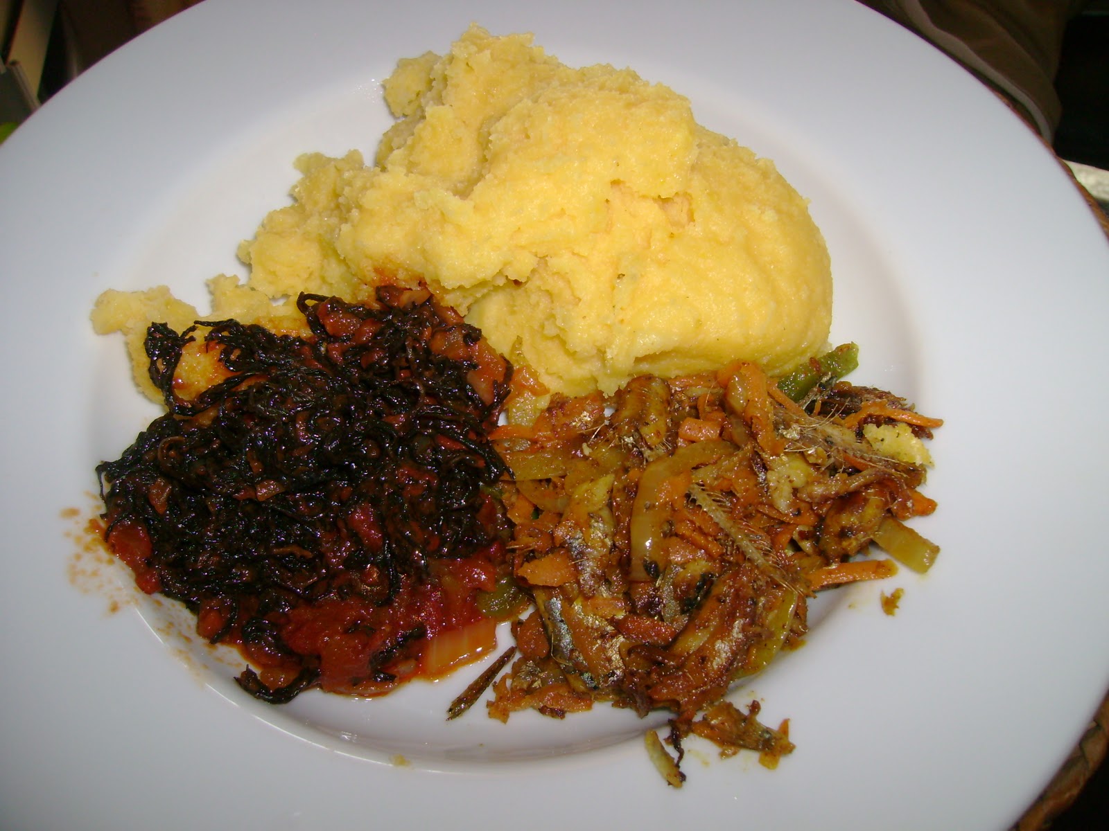 Mapishi Matamu: Mapishi ya Ugali, dagaa (wabichi) na matembele