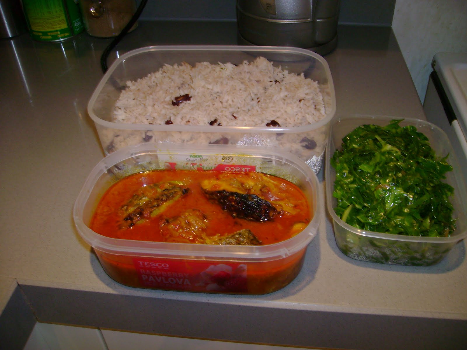 Mapishi Matamu: Mapishi ya Wali maharage,mchuzi wa samaki na spinach