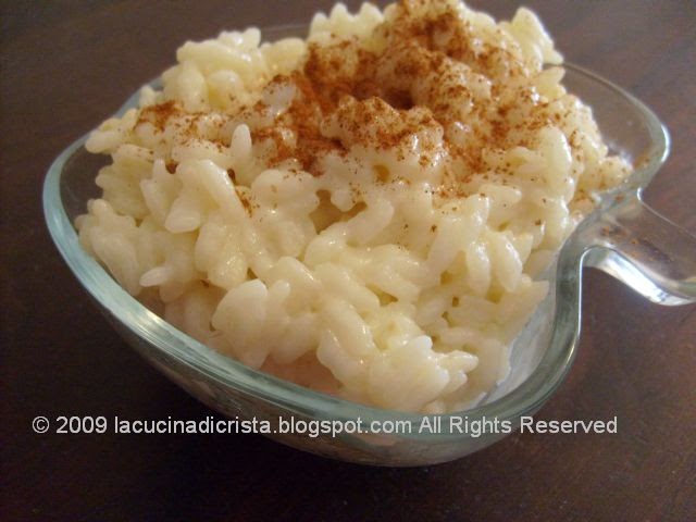 La cucina di Cristina: Riso al latte (pentola a pressione) - Orez cu ...