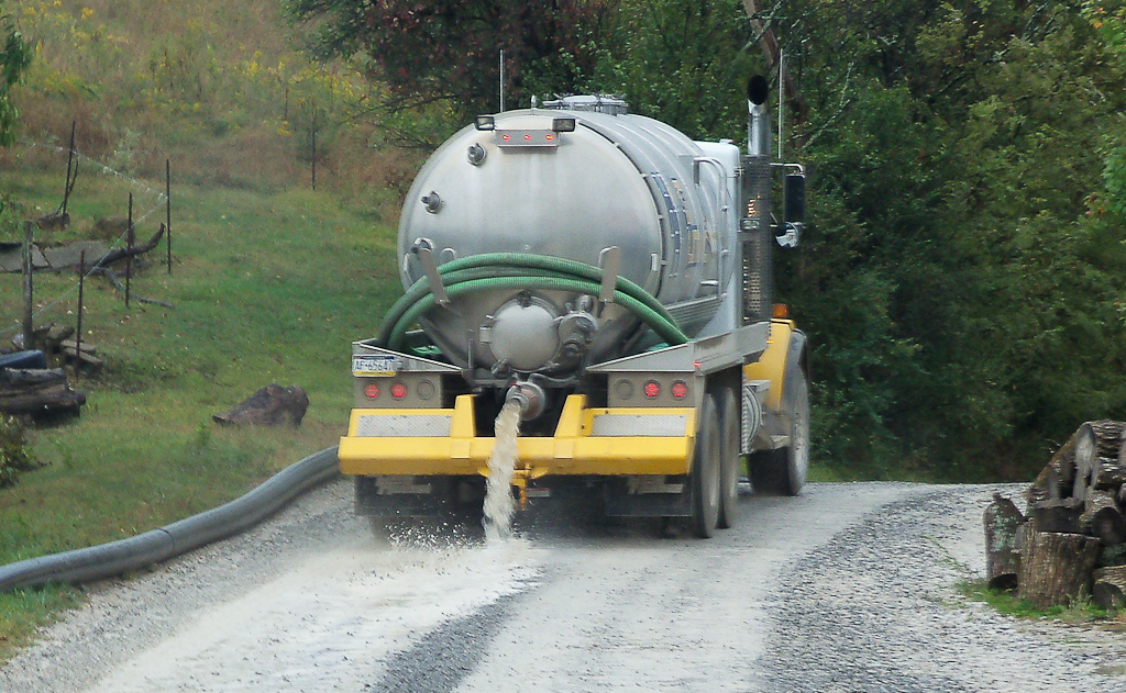 Gas Wells Are Not Our Friends: Dumping Waste Water on Roads: It's Just ...