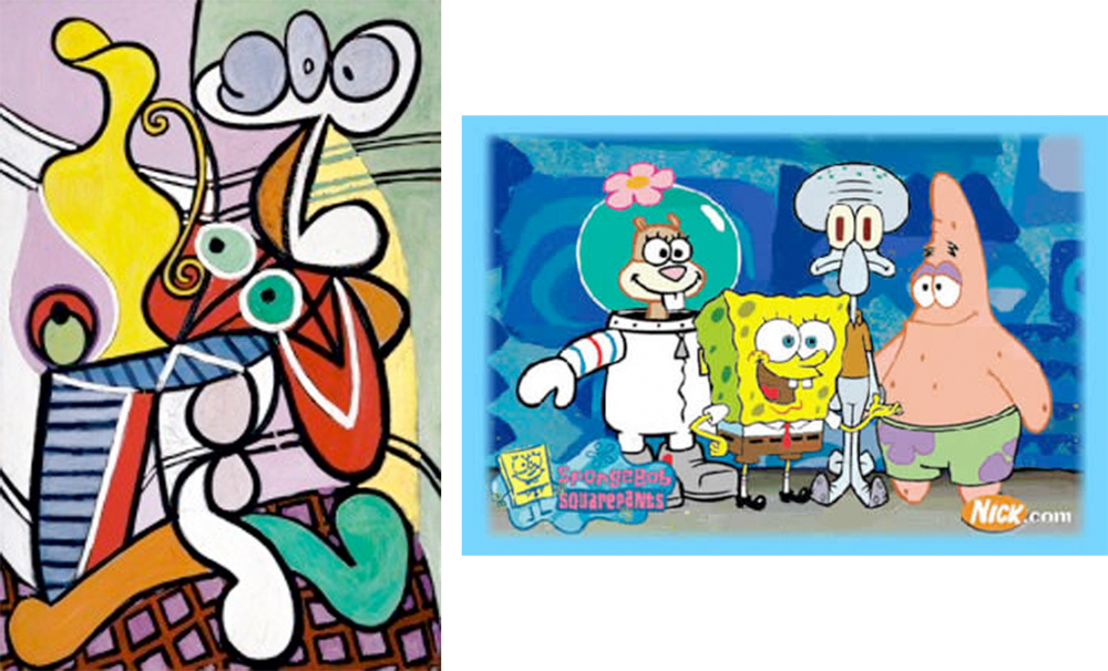 The Design Lens: The Matching Game, Picasso Edition.