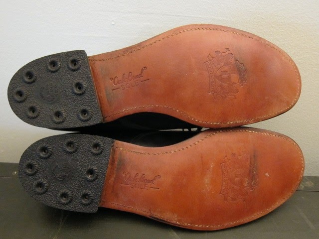 1930's Cap Toe Work Boots ~ Rivet Head
