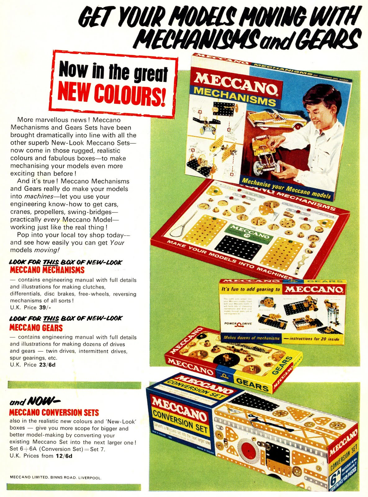 RETRO DUNDEE: MECCANO ADS - 1966