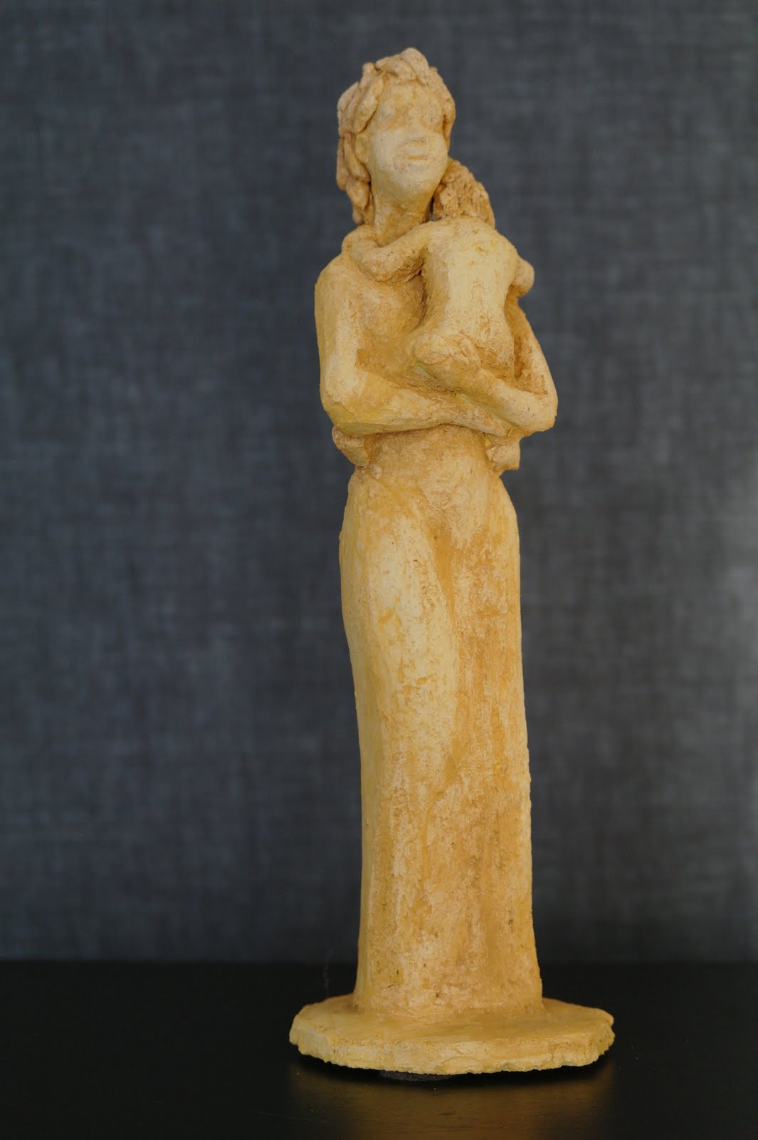 Beeldende kunst Jane Straayer: Moeder/Vader met kind