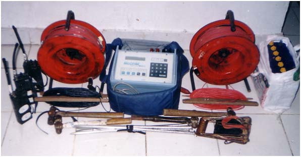 airtanah: GEOPHYSICAL RESISTIVITY TEST