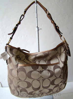 Shopping With Ayu: COACH 123 Soho Signature Large Hobo Style 12676