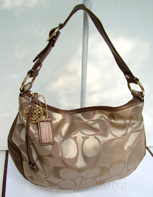 Shopping With Ayu: COACH 248 Ali Signature Large Hobo Style 13656