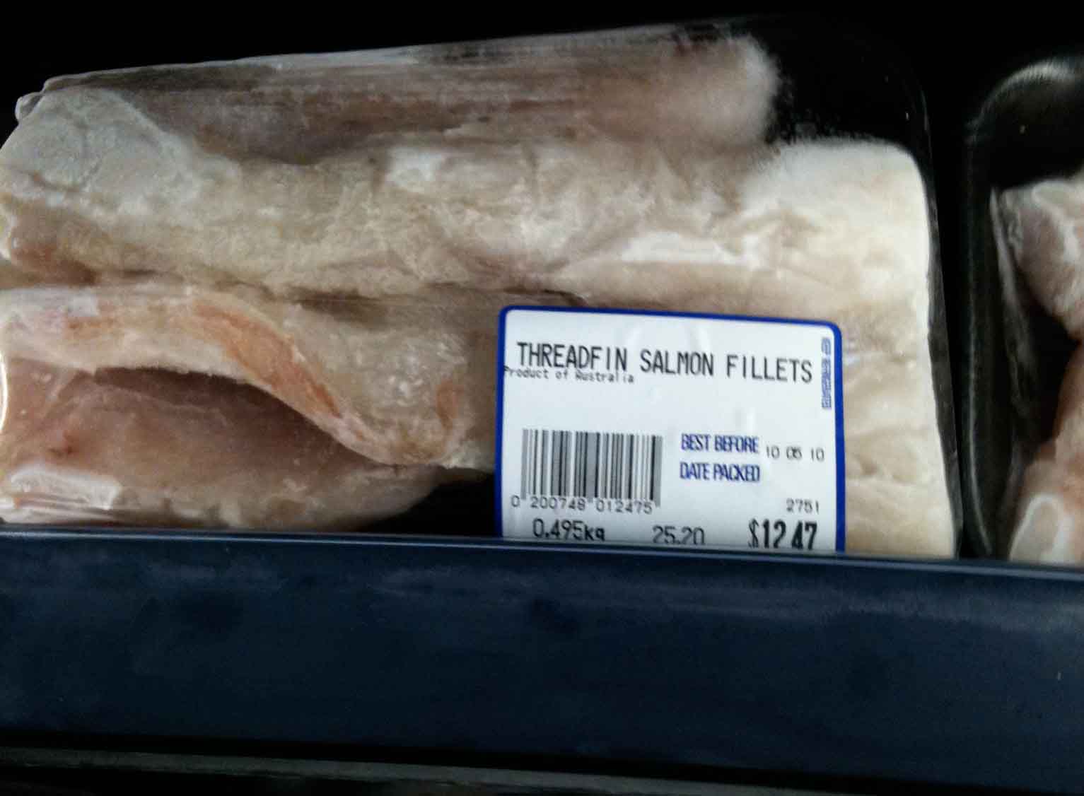 Food as Love: Threadfin Salmon