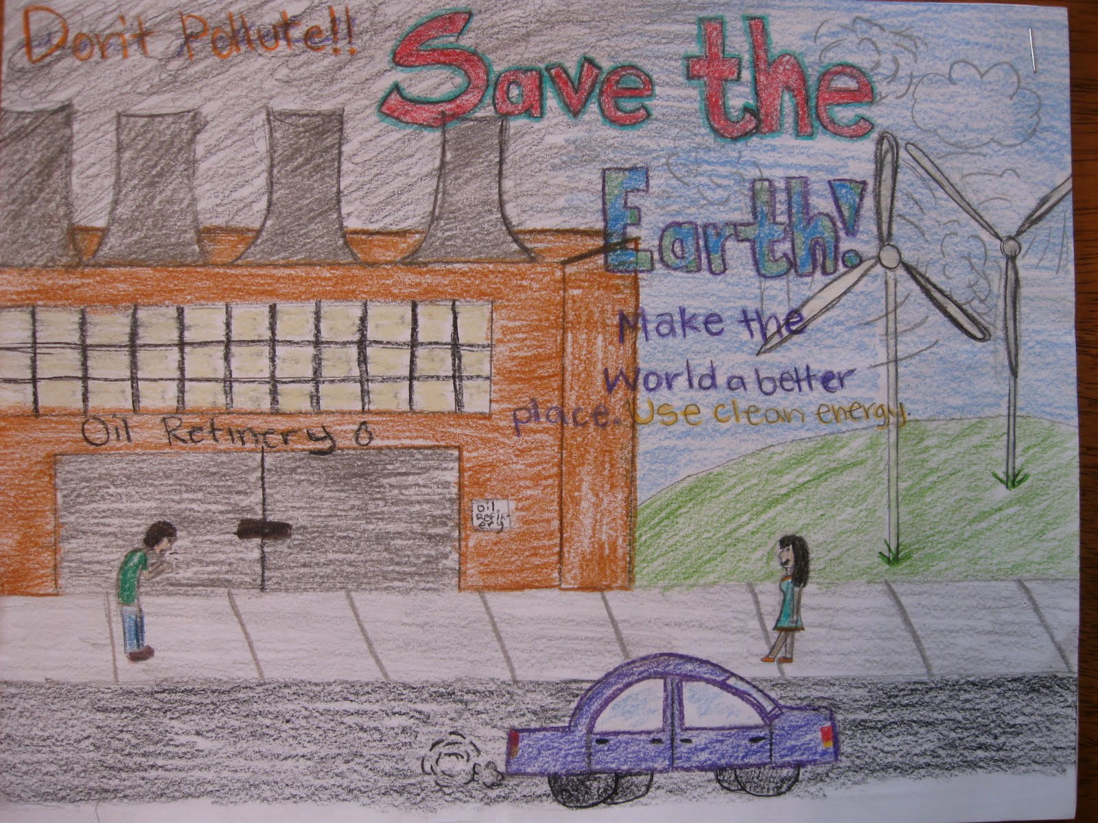 Portola Middle School Art Program - Orange, California: "Help Save the ...