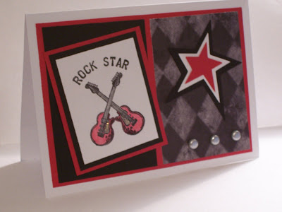 CARDZ FOR U: Rock Star Card