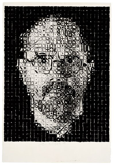 Drawings and Notes: Chuck Close