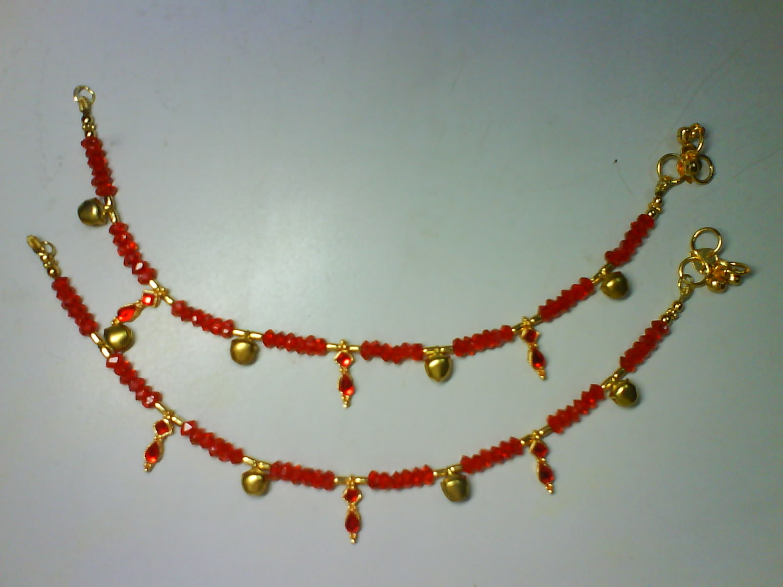 Jaylak Crafts: Fancy anklets (golusu)