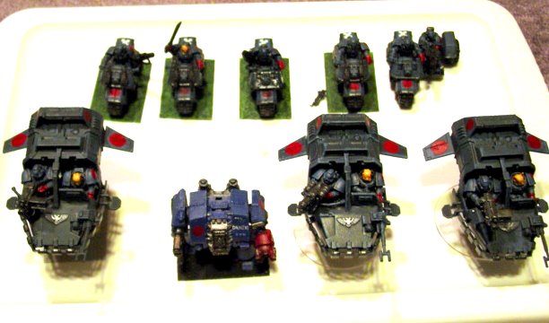 Thorlongus' Trading Post: 40k space marine vehicle lot