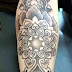 Dotwork henna-inspired forearm - Unique Tattoo Design