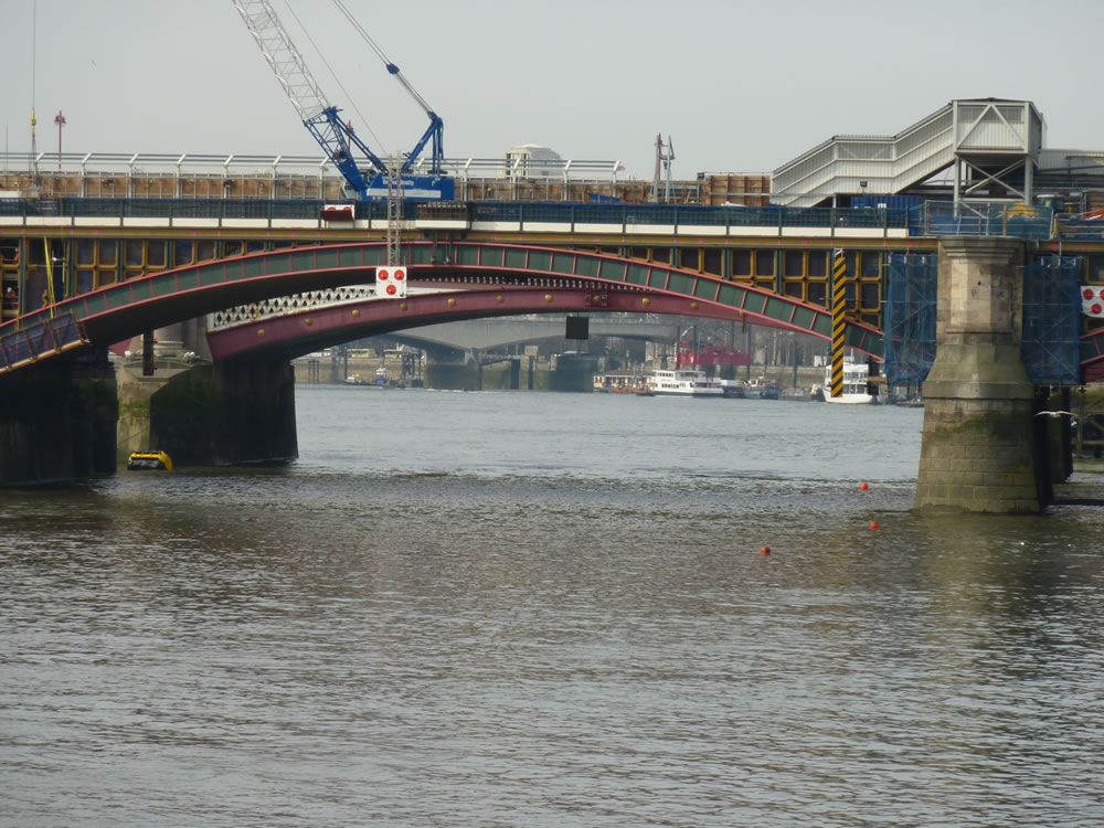 In Pictures: Blackfriars Bridge Work - London Reconnections