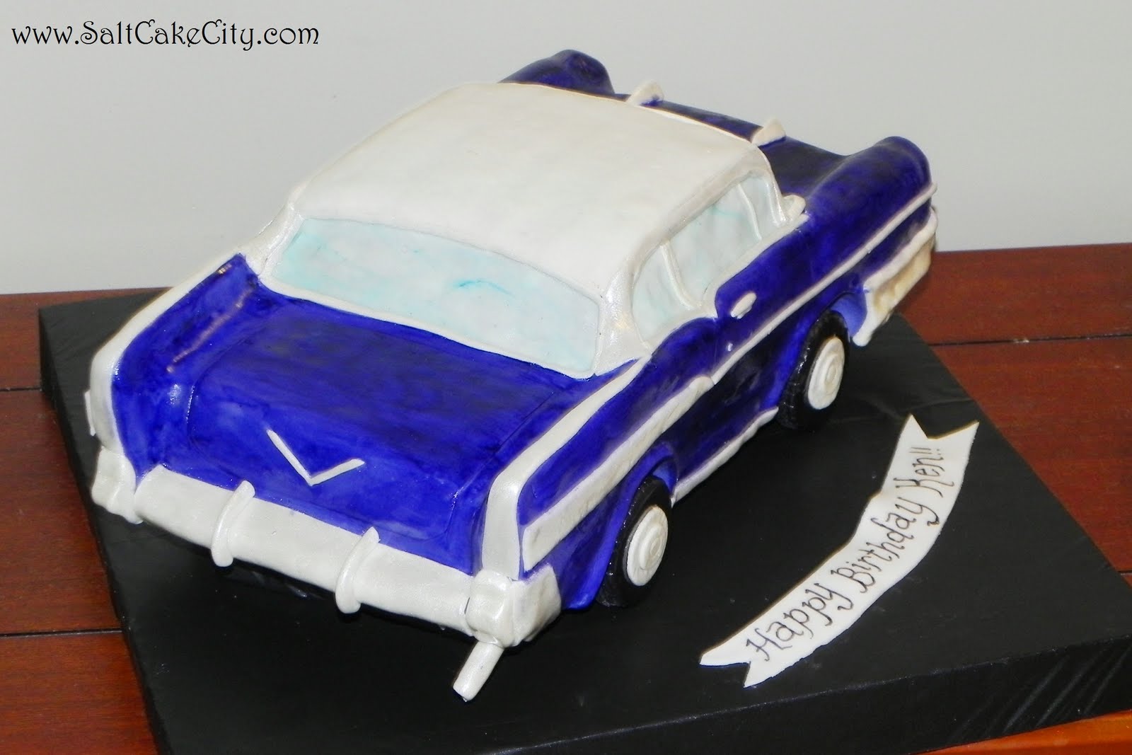 Salt Cake City: 1957 Chevy Cake