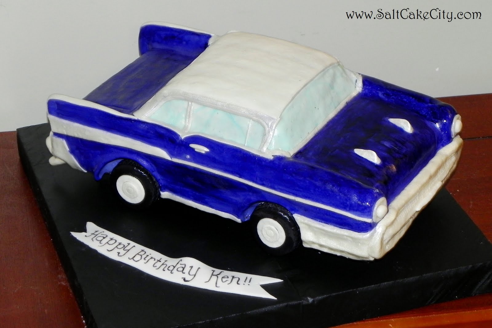 Salt Cake City: 1957 Chevy Cake