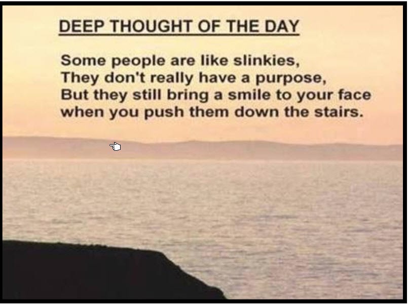 my pointless: deep thought