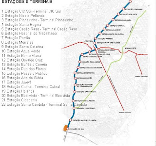 Mundo de Hoje: Curitiba vai ter metrô até 2014