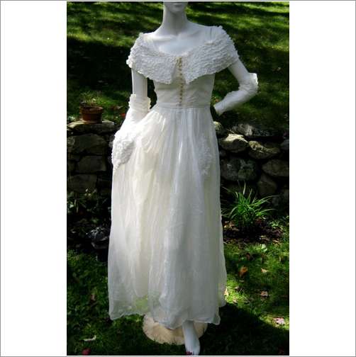 BRIDE CHIC: THE COTTON WEDDING DRESS