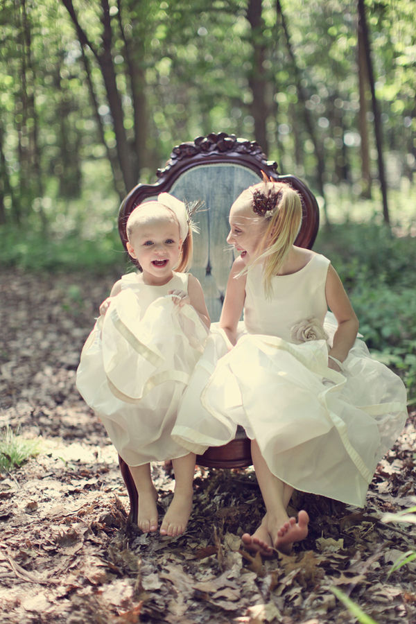 BRIDE CHIC: LITTLE GIRL WEDDINGS