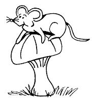 Planse, fise de colorat cu soricei