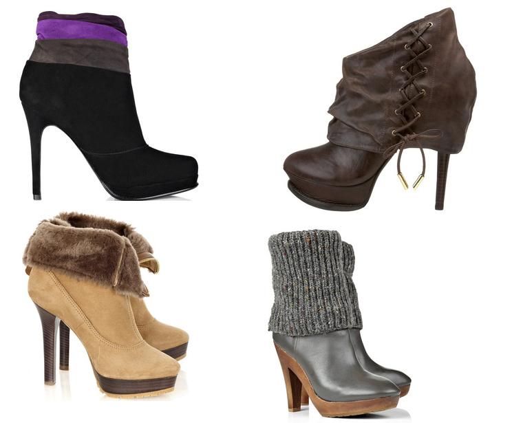 Modele botine inalte