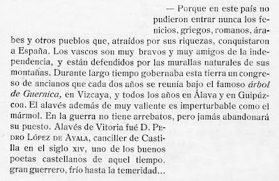 grabados de texto: La diferencia vasca