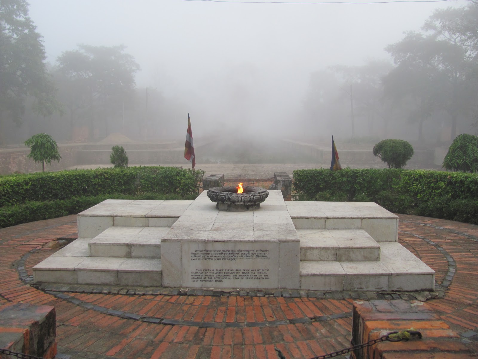 4 one year: Lumbini,Birth place of Lord Buddha