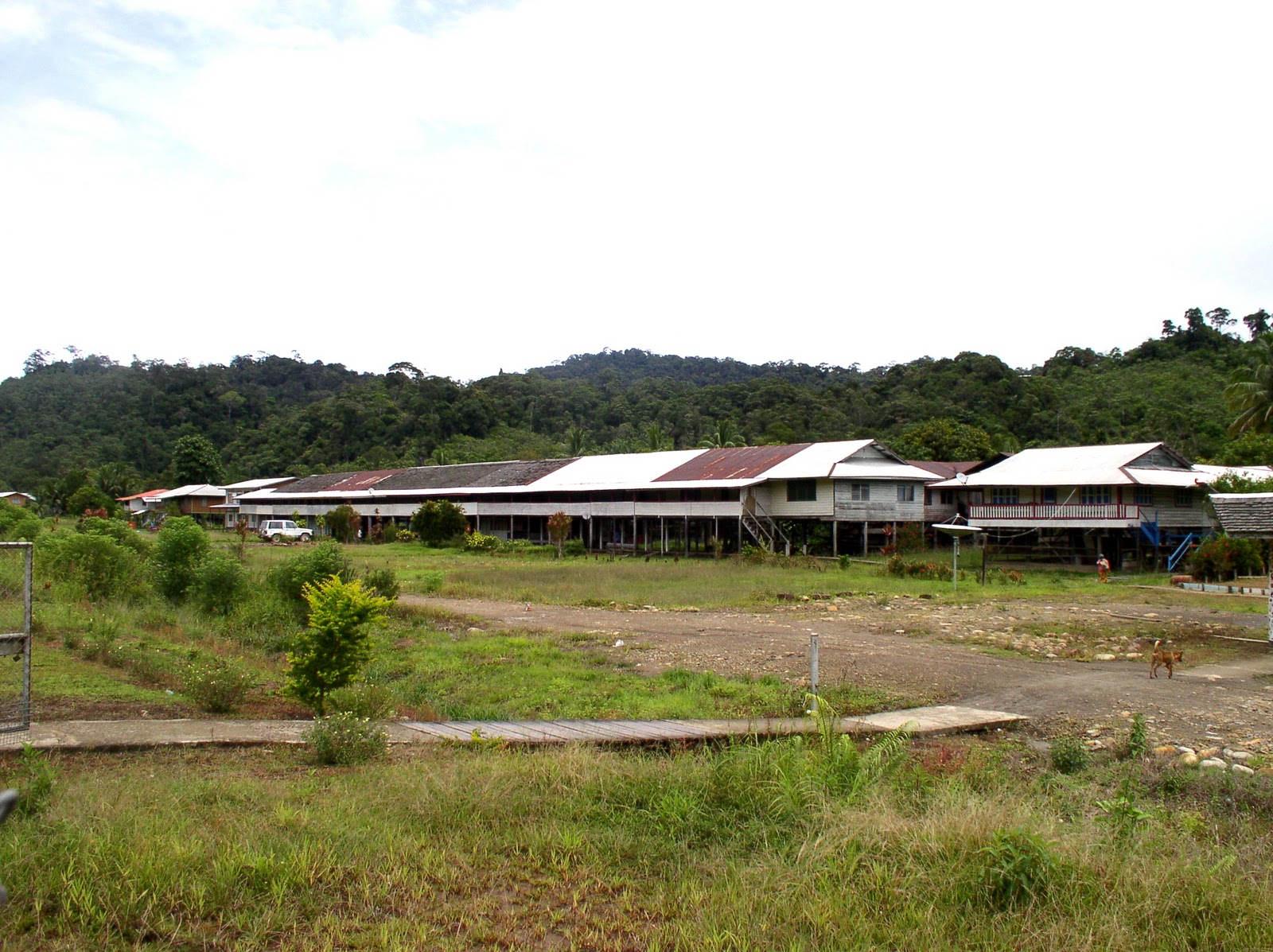 kampung mela: Mela immigrants in Long Lellang, Sarawak.