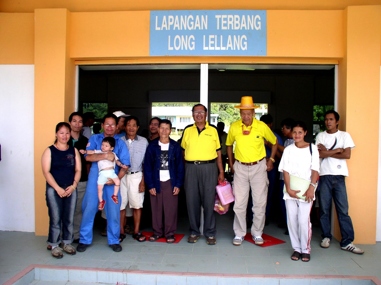 kampung mela: Mela immigrants in Long Lellang, Sarawak.