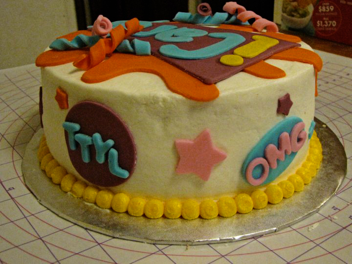 Sweet Bakin' Mamas: iCarly Cake