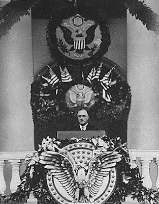 Franklin D. Roosevelt's First Inaugural Address Public Domain Clip Art ...