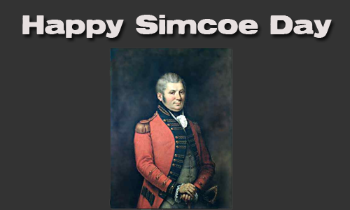 Cynful Musings: Happy Simcoe Day!