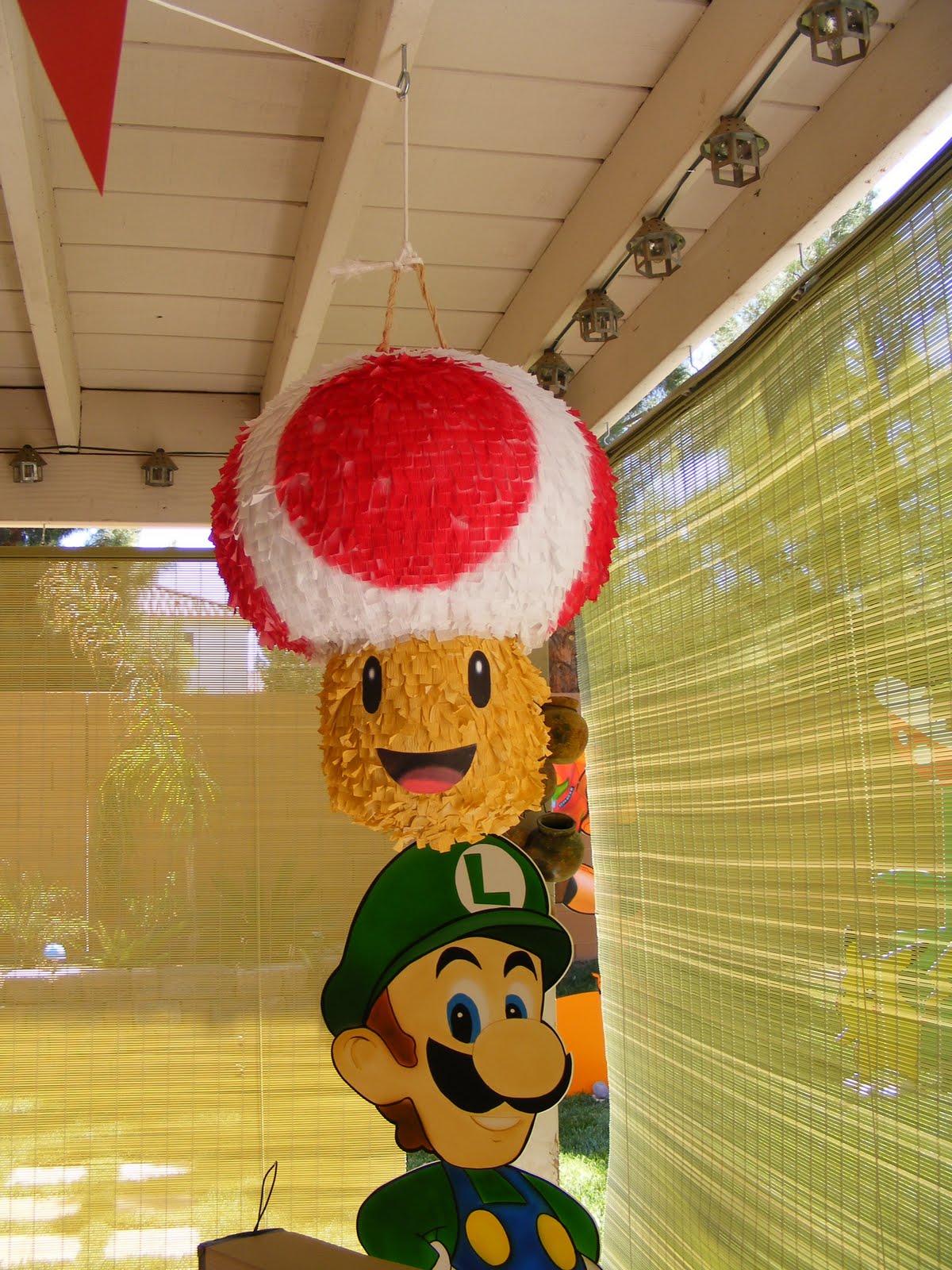 Crafty Party Ideas: TOAD PINATA