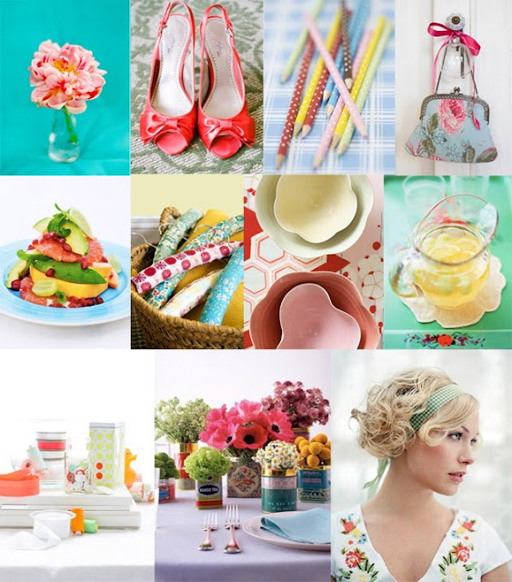 Color Inspiration Boards – Touch of Pink – At Home With Natalie