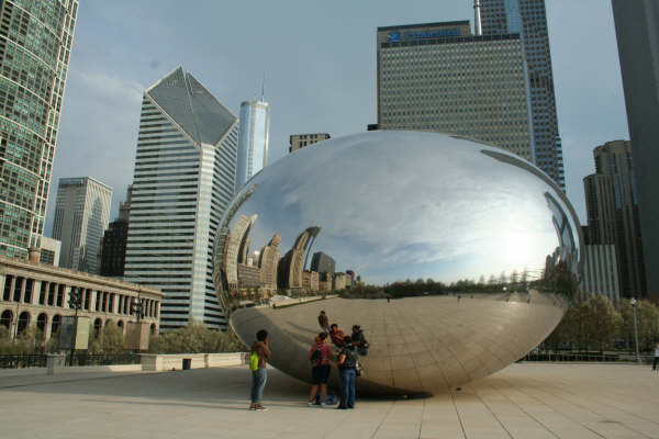 LOS VIAJES DEL MOSTRO: The crome bean.......Chicago II