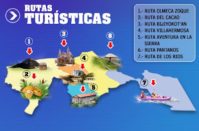 mi cultura: Rutas turisticas