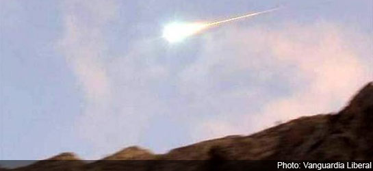Giant fireball crashes in Colombia, confirmed a meteorite